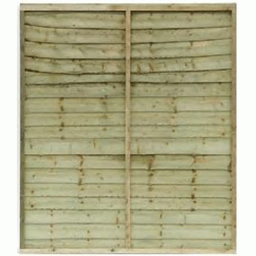 Traditional Lap Fence Panel